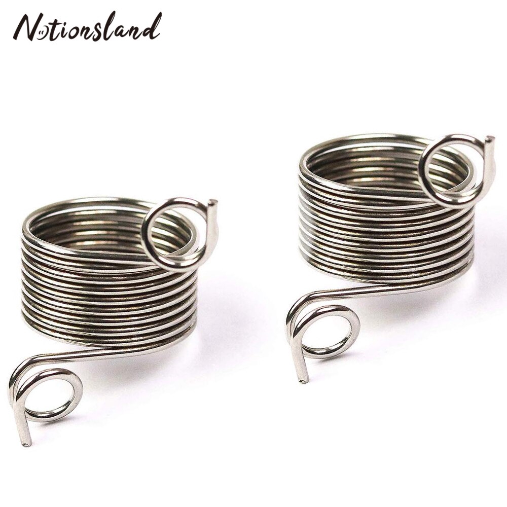 2pcs 18mm Yarn Spring Guides Braided Knuckle Jacquard Assistant Metal ...