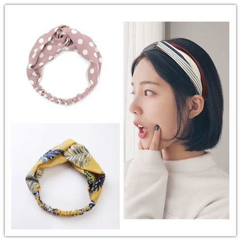 Vintage Cross Elastic Head Wrap Head Bands Adult Elastic Forehead ...