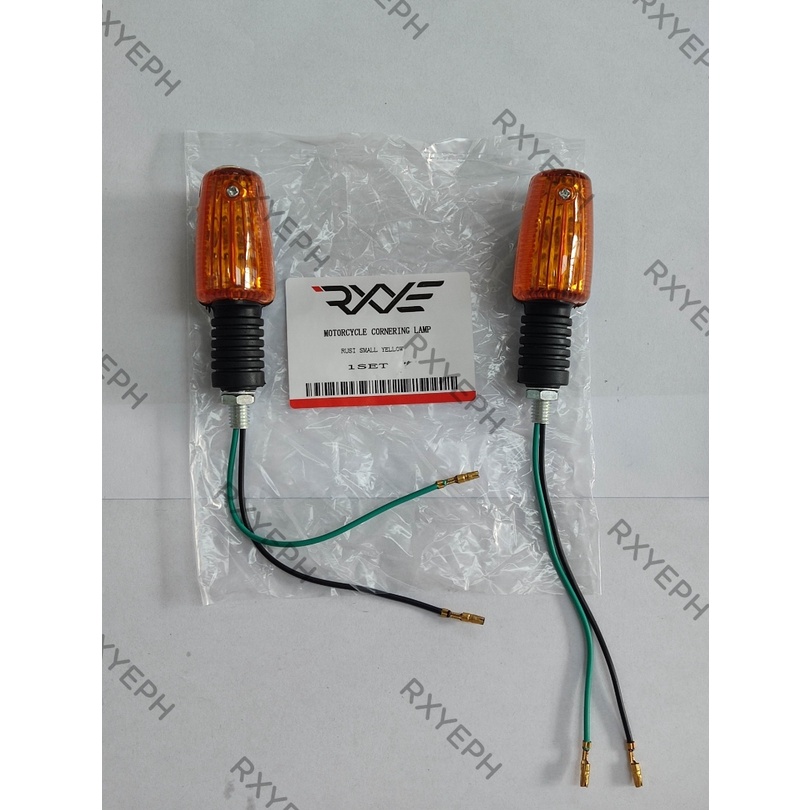 RUSI SMALL YELLOW MOTORCYCLE CORNERING LIGHT(2PCS) | Shopee Philippines