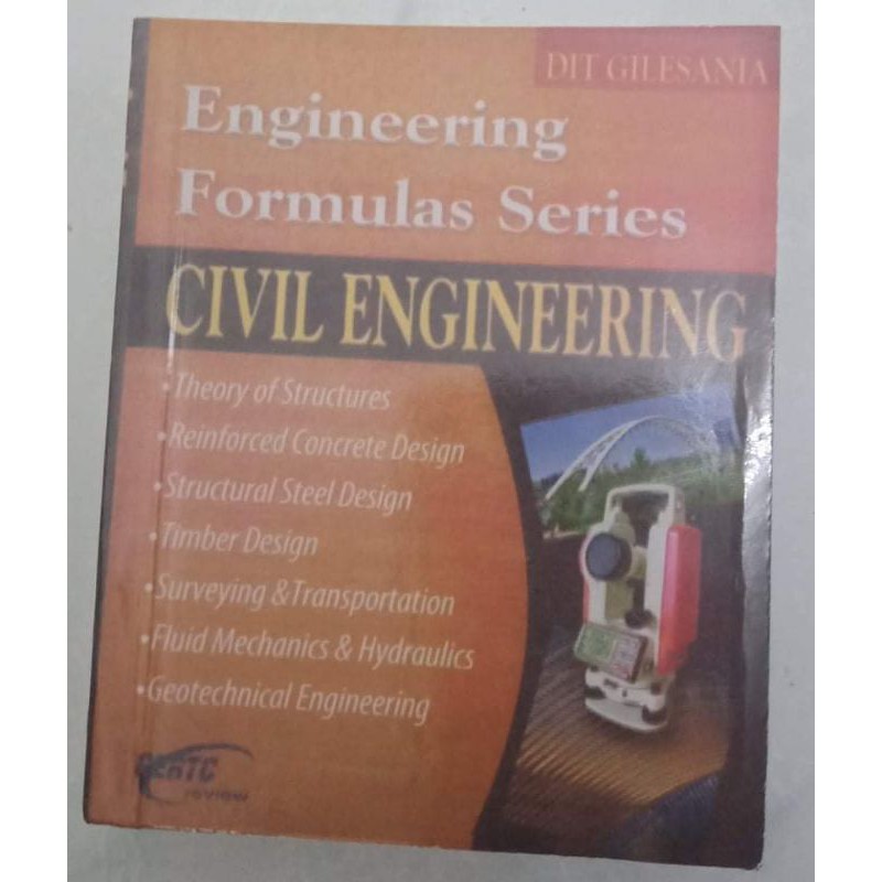 ENGINEERING FORMULAS SERIES CIVIL ENGINEER | Shopee Philippines