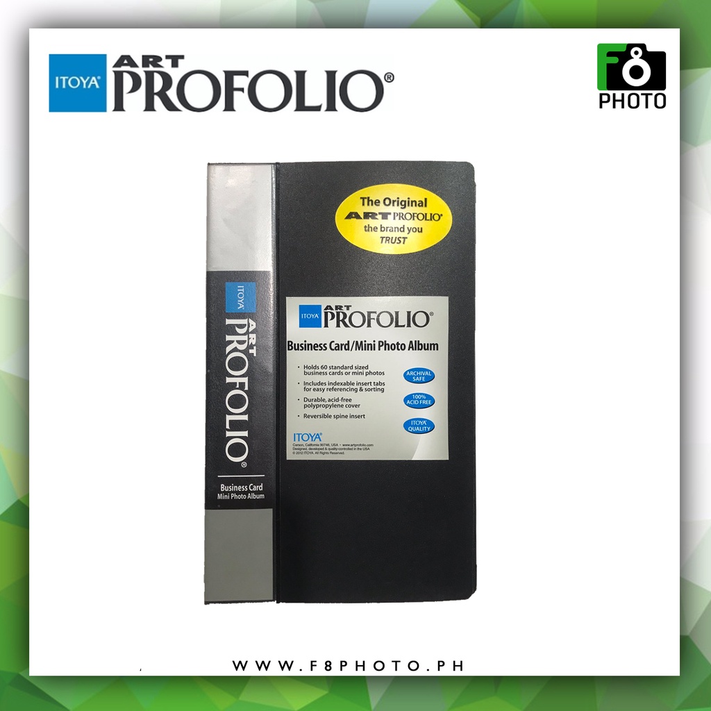 Itoya Profolio Business Card File | Shopee Philippines