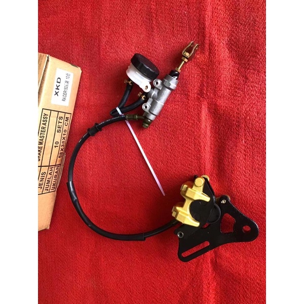 motorcycle rear master caliper set for universal | Shopee Philippines