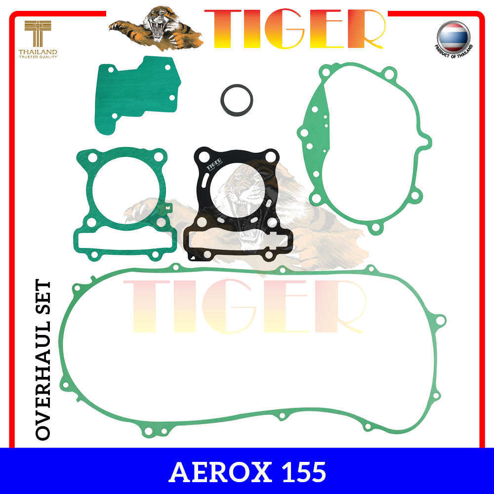 TIGER Aerox 155 Motorcycle Complete Engine Overhauling Gasket Set (100% ...