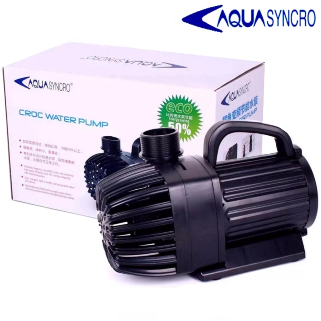 Aquarium or Pond Inverter Water Pump C5000 by Aqua Syncro for Koi Ponds, Monster Tank, etc ...