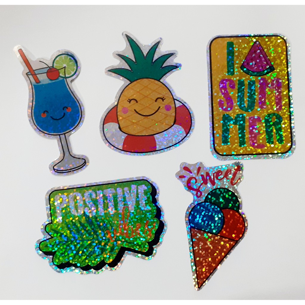 Glitter Vinyl Sticker Pack - K | Shopee Philippines