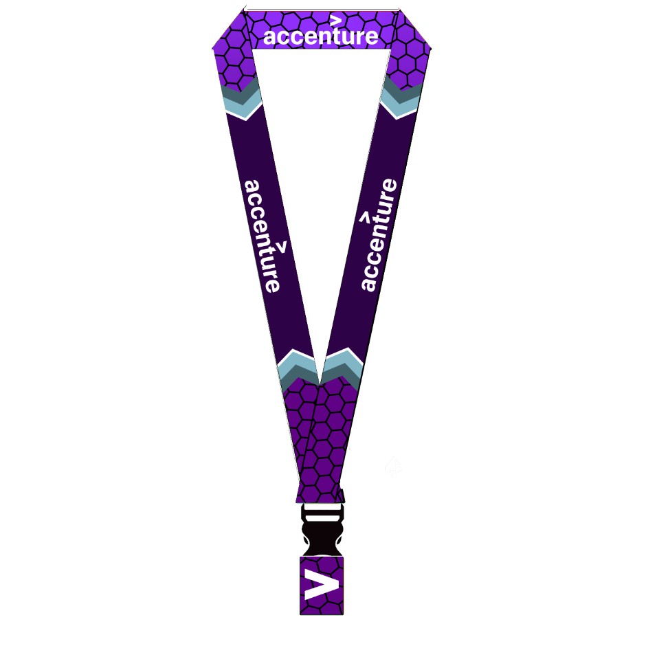Accenture lanyard ID Lace Lanyard ID Sling ID Holder Onhand COD ...
