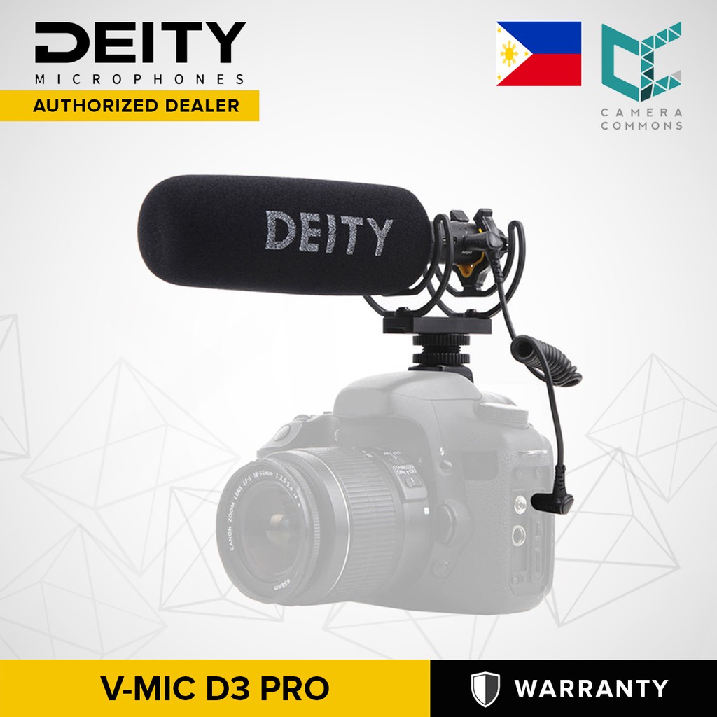 Deity Microphones V-Mic D3 Pro Super-Cardioid Directional Shotgun ...