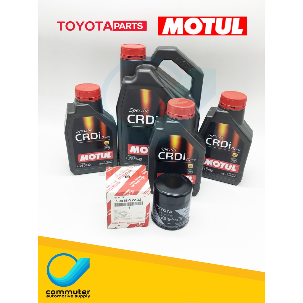 Change Oil Package Toyota Fortuner 2005-2015 | Shopee Philippines