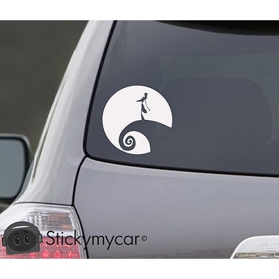 Nightmare Before Christmas Decal Sticker Jack Skellington Window ...