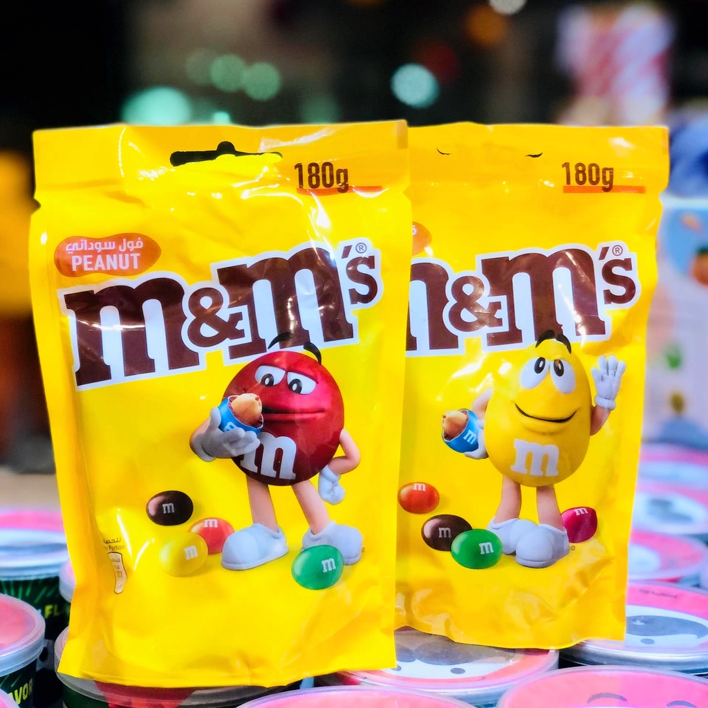 M&M's Milk Chocolate / With Peanut Chocolate Pack 180g | Shopee Philippines