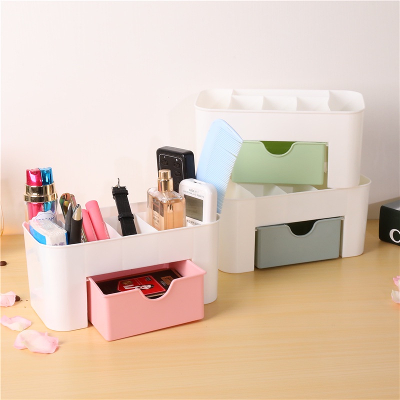 Drawer Type Desktop Storage Box Cosmetic Jewelry Simple Household Multi ...
