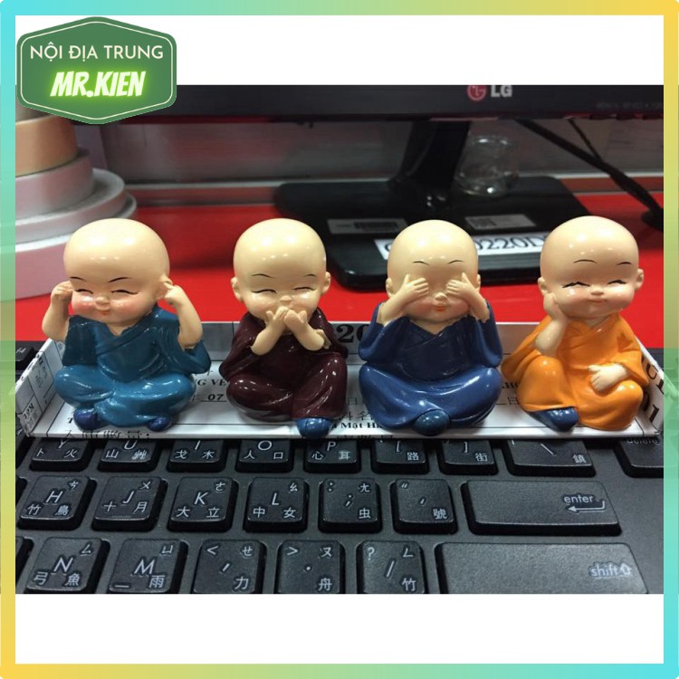 Four-empty statue set type 1, sitting statue set of 4 without Real ...