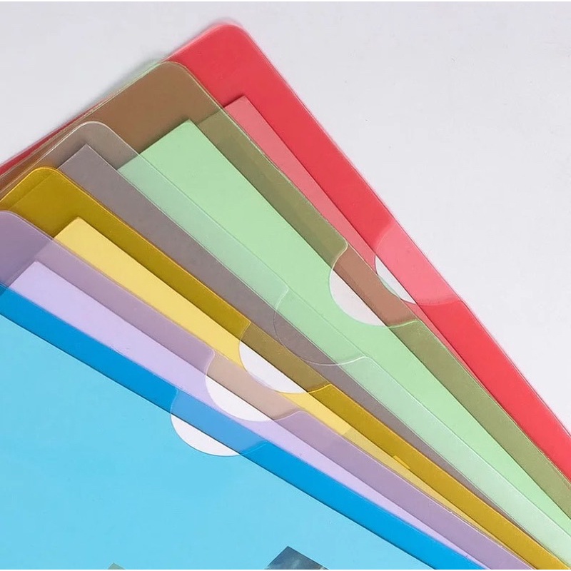 L Type Clear Folder A4 1 Pack 12 Pcs | Shopee Philippines