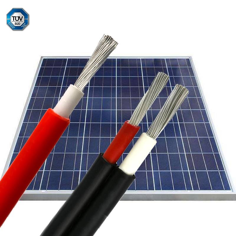 Per Meter PV cable solar cable 2.5mm2 twin-core DC Power Solar cable ...