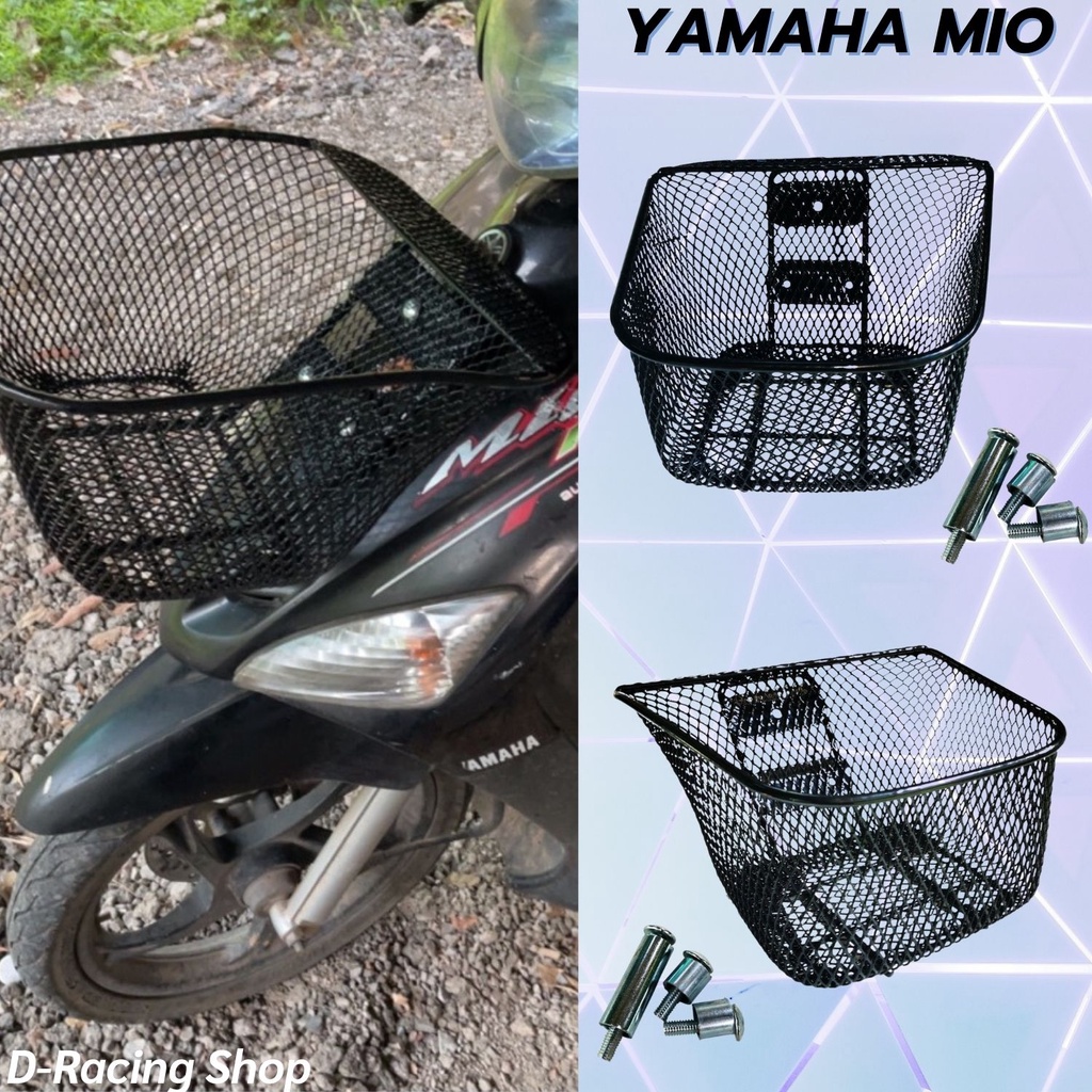 yamaha mio125 Front Basket Car mio Black Mesh | Shopee Philippines