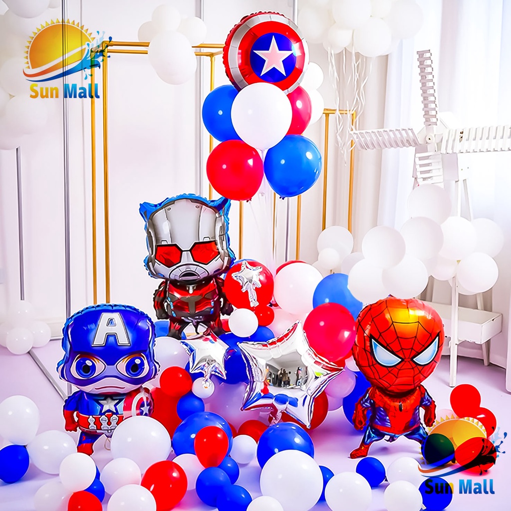 Complete! Marvel Avengers Superhero Party Pack Set Balloons (wholesale ...