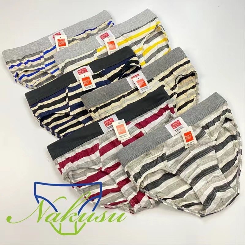 6pcs Cotton Bench body COD briefs underwear for men brief boxer men S ...