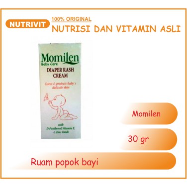 Momilen Diaper Rash Cr 30gr | Shopee Philippines