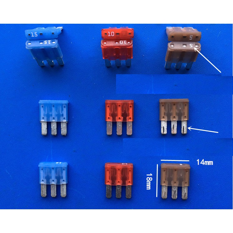 Ford Mondeo 3-pin FUSE (PEC Japan, LITTEL FUSE USA) | Shopee Philippines