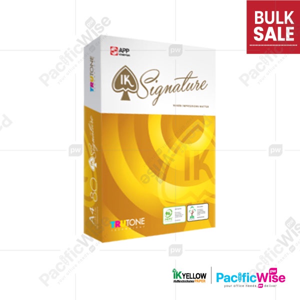 A4 Paper/IK Signature/Indah Kiat/A4 Kertas 80gsm/Copier Paper (500'S ...