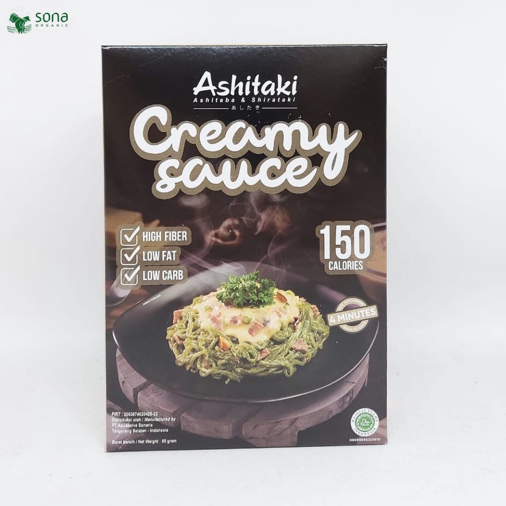 Ashitaki Mi Shirataki Instant Creamy Sauce 85 gr - 150 calories ...