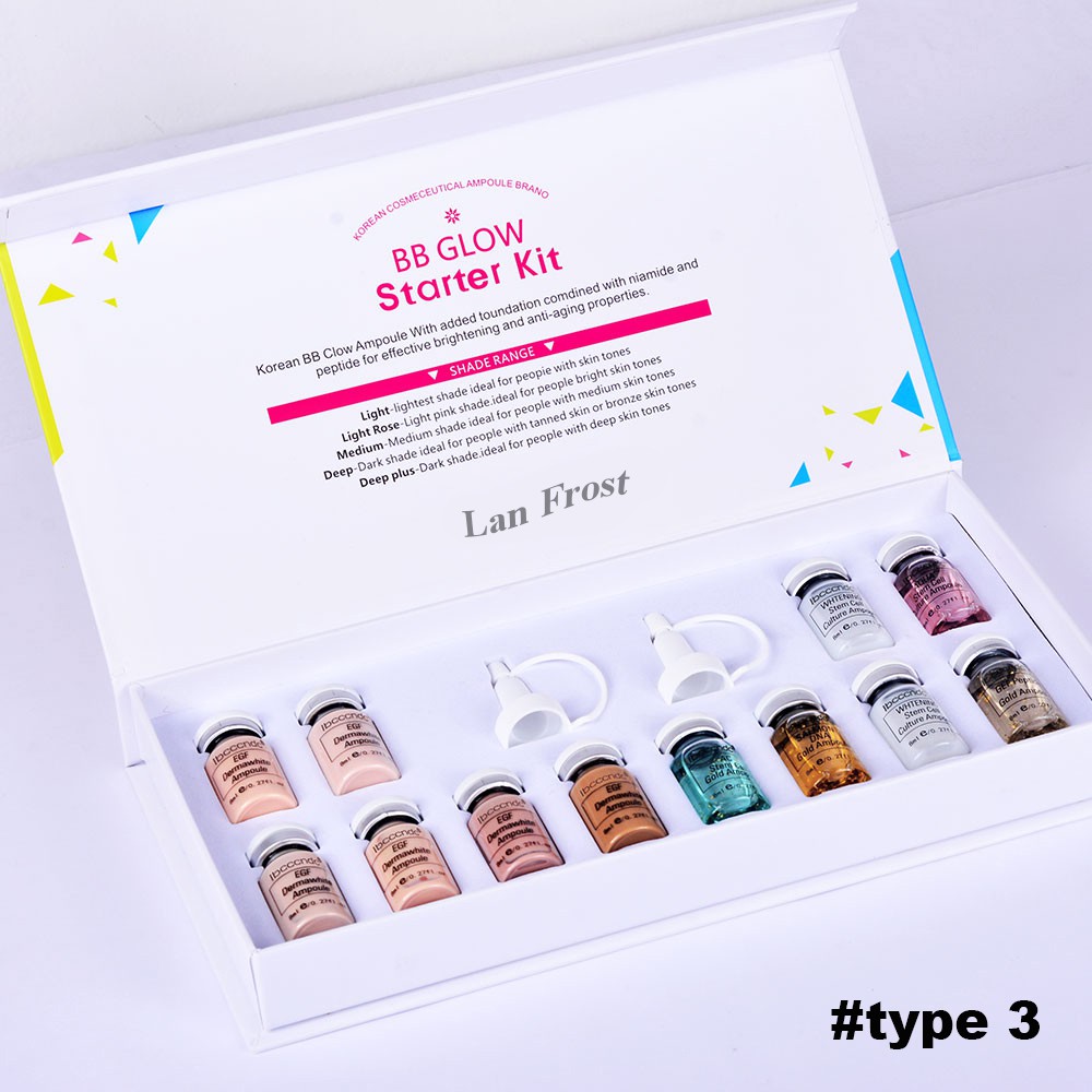 BB Glow 12pcs/set BB Glow Skin Cream Meso White Brightening Serum ...