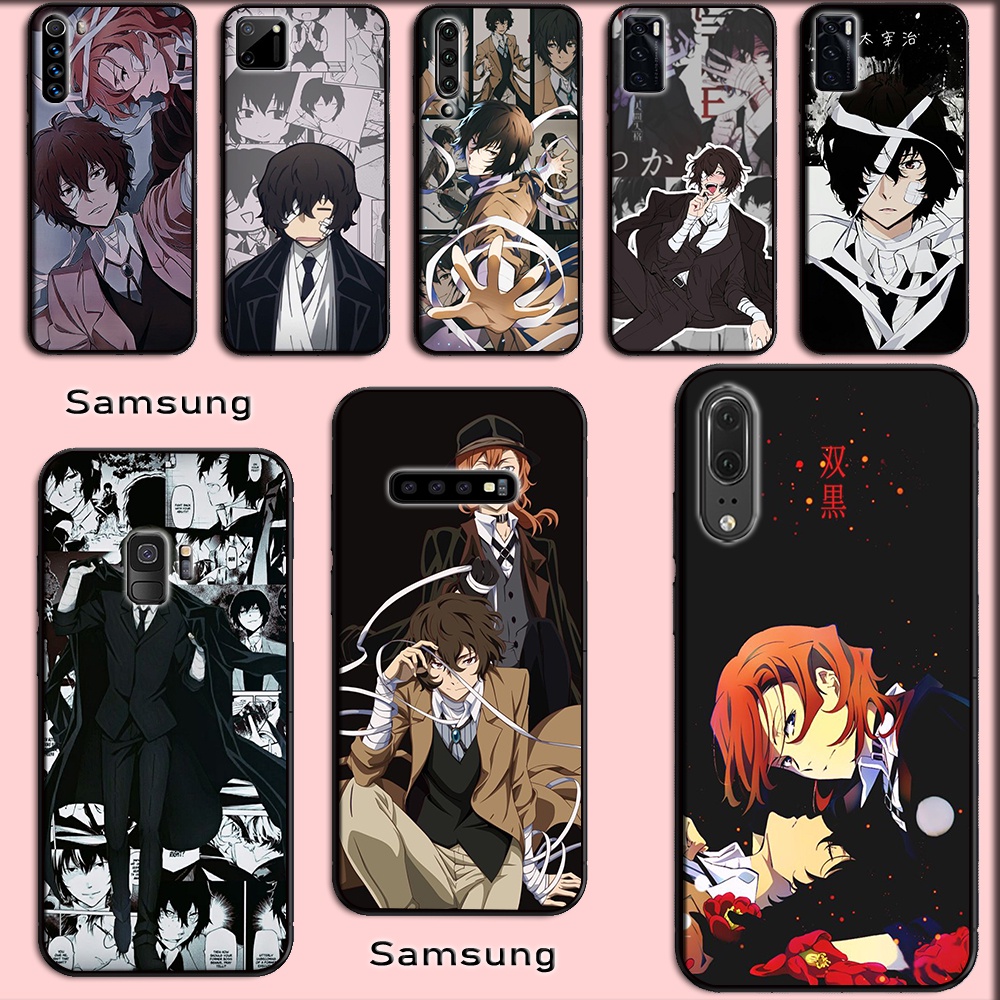 Samsung A21S A50 A50S A70 A11 A12 Anime Bungo Stray Dogs Dazai pattern ...