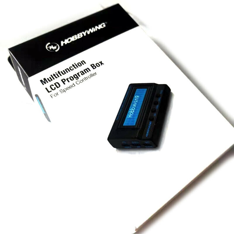 HOBBYWING 3in1 3 IN 1 3in 1 Multifunction LCD Program Box program card (Integrated w/ USB ...