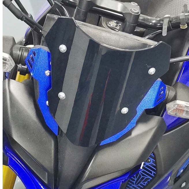 Motorcycle 2021 MT-15 Visor Windshield Motors Accessories For YAMAHA ...