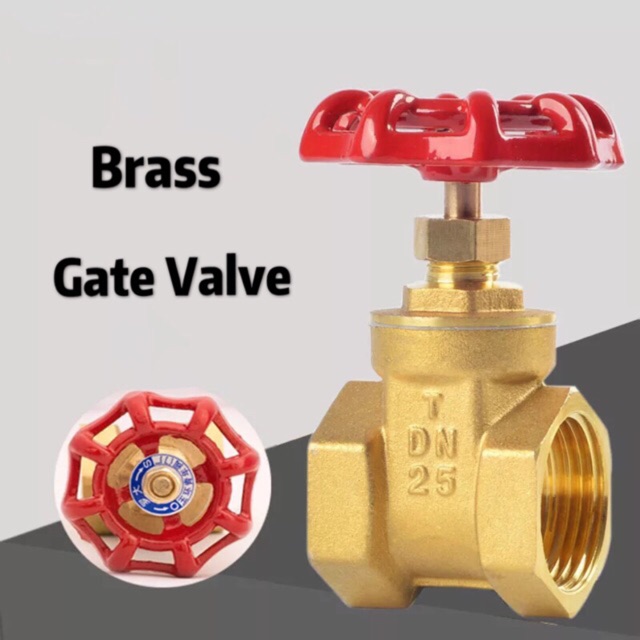 1/2 “Heavy Duty Brass Gate Valve Water Switch 1PC | Shopee Philippines