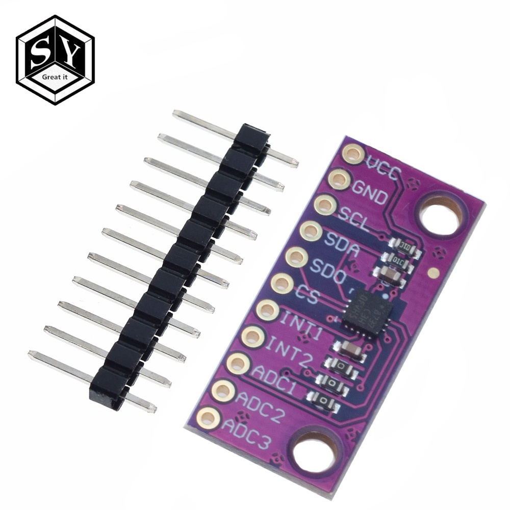 LIS3DH high-resolution three-axis accelerometer triaxial accelerometer ...