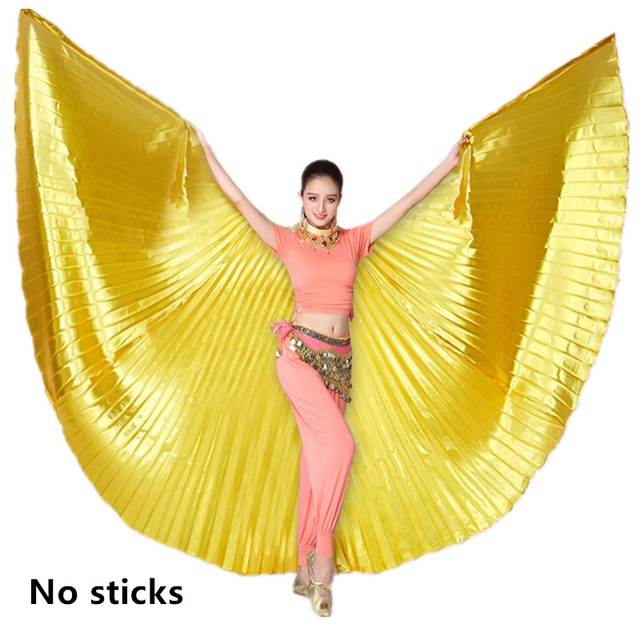 11Color Belly Dance Butterfly Wings Adult Women Gold Belly Dance ...