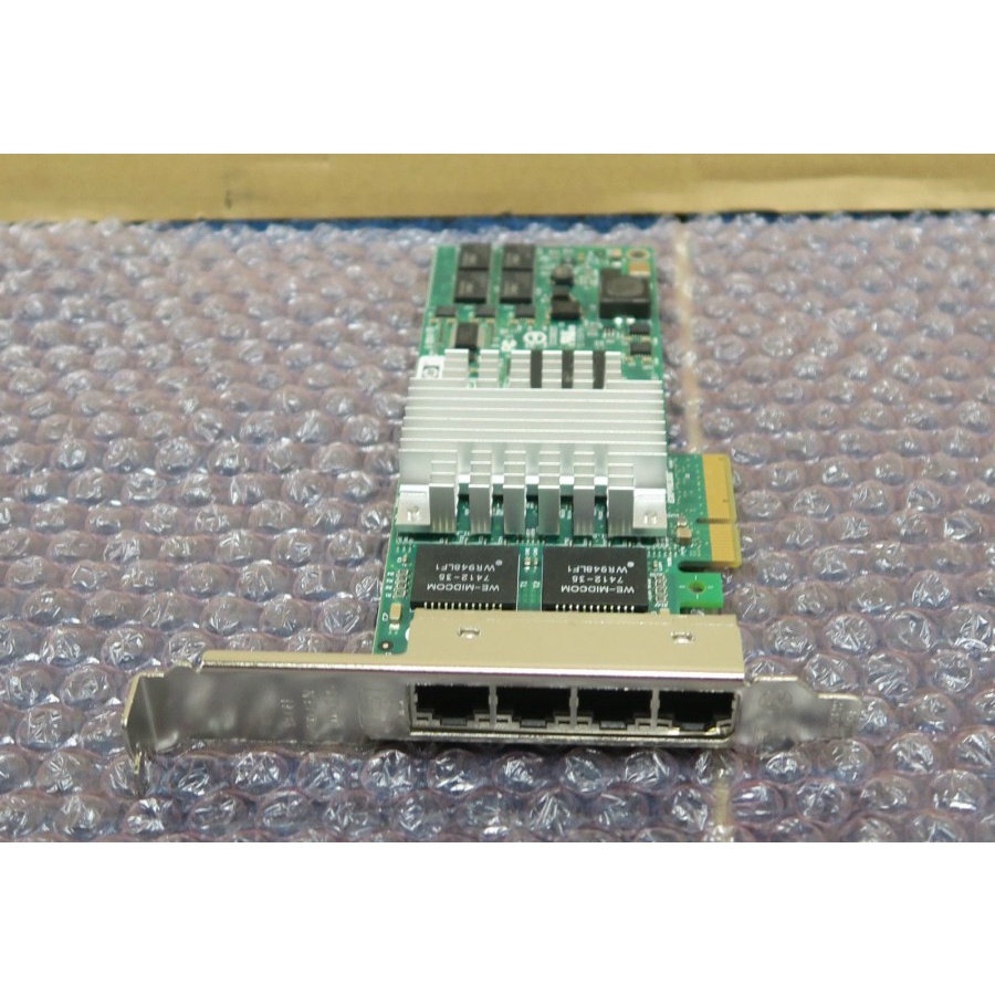 Lan card intel quad 4 port gigabit network server adapter pci express ...