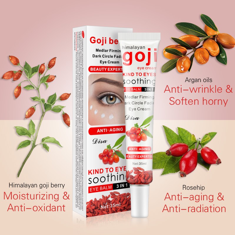 Face Care Goji Eye Cream Anti-wrinkle Remove Dark Circles Moisturizing ...