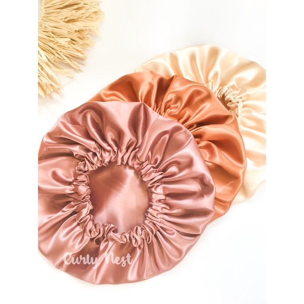 Reversible Satin Sleeping Cap | Silk Cap | Satin Cap | Sleeping Silk ...