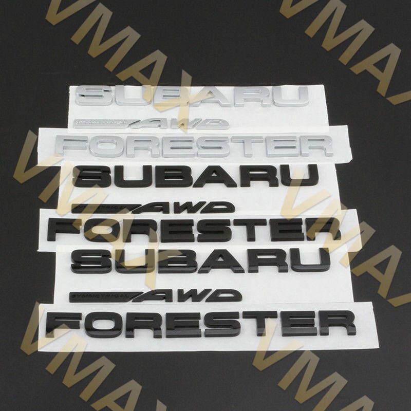 Forester Subaru AWD Rear Trunk Emblem Nameplate Badge Subaru | Shopee ...