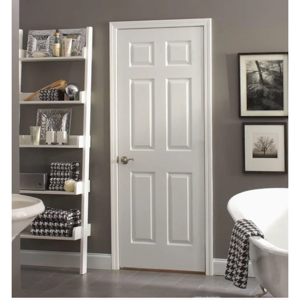 3TREES White Series Sustainable Engineered Wooden Door (NO DOOR JAMB ...