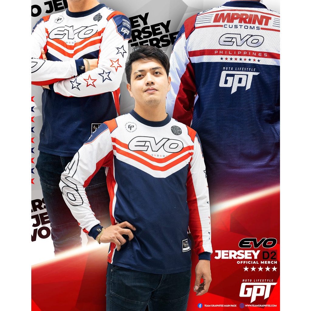 EVO JERSEY BY IMPRINT CUSTOMS | Shopee Philippines