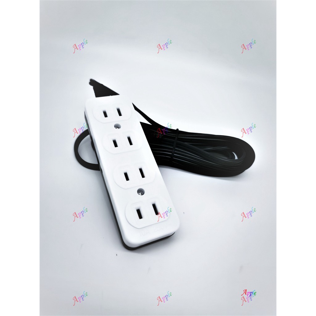 Socket S Extreme Premium 4 Socket Extension Cable -Apple - | Shopee ...