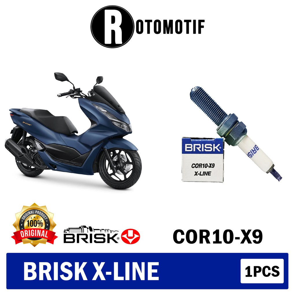 PCX 160 Brisk X line COR10-X9 Daily and Racing Motorcycle Spark Plugs ...
