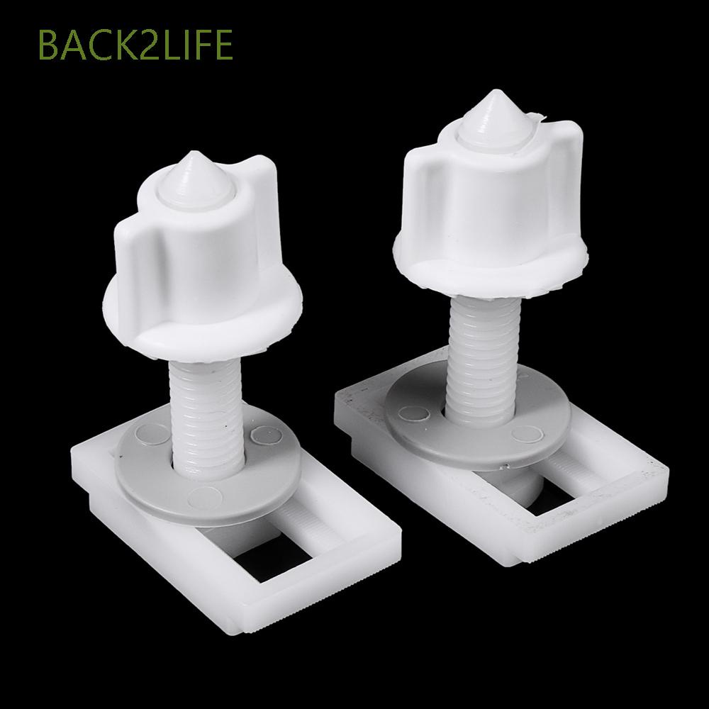 BACK2LIFE DIY Toilet Seat Hinges Hinges Fasteners Kits Toilet Seats ...