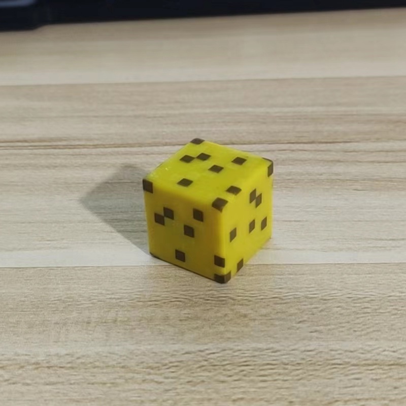 Game Mini Minecraft Slime Figures Toy Cute Square Action Figure Cake ...