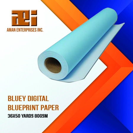 Bluey Digital Blue Digital Blue Print Paper 36x50 yards | Shopee ...