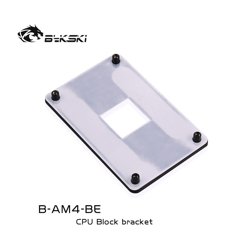 Bykski B-AM4-BE Backplate for AMD Ryzen 3/5/7 CPU Water Blocks - Socket ...