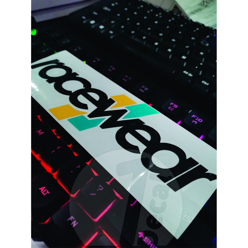 RACEWEAR STICKER DECAL FOR CARS AND MOTORCYCLE | Shopee Philippines