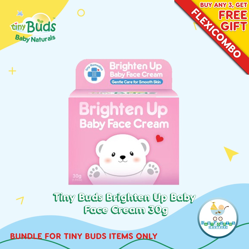 BFCM Tiny Buds Brighten Up Baby Face Cream 30g | Shopee Philippines