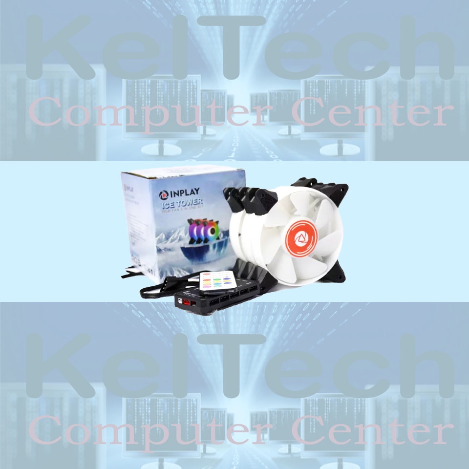 INPLAY ICE TOWER V2 3 IN 1 FAN KIT ARGB DUAL SYNC MODE | Shopee Philippines