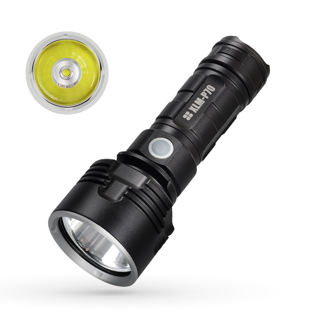 Wurkkos Flashlight USB Rechargeable Aluminum 26650 battery 3 Modes ...