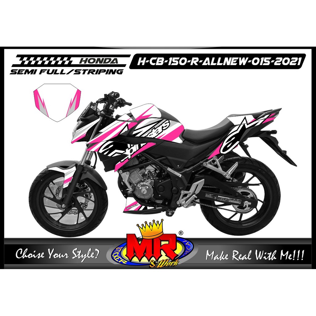 All New Honda CB 150 R Motorcycle Decal Special Custom Stickers Like ...