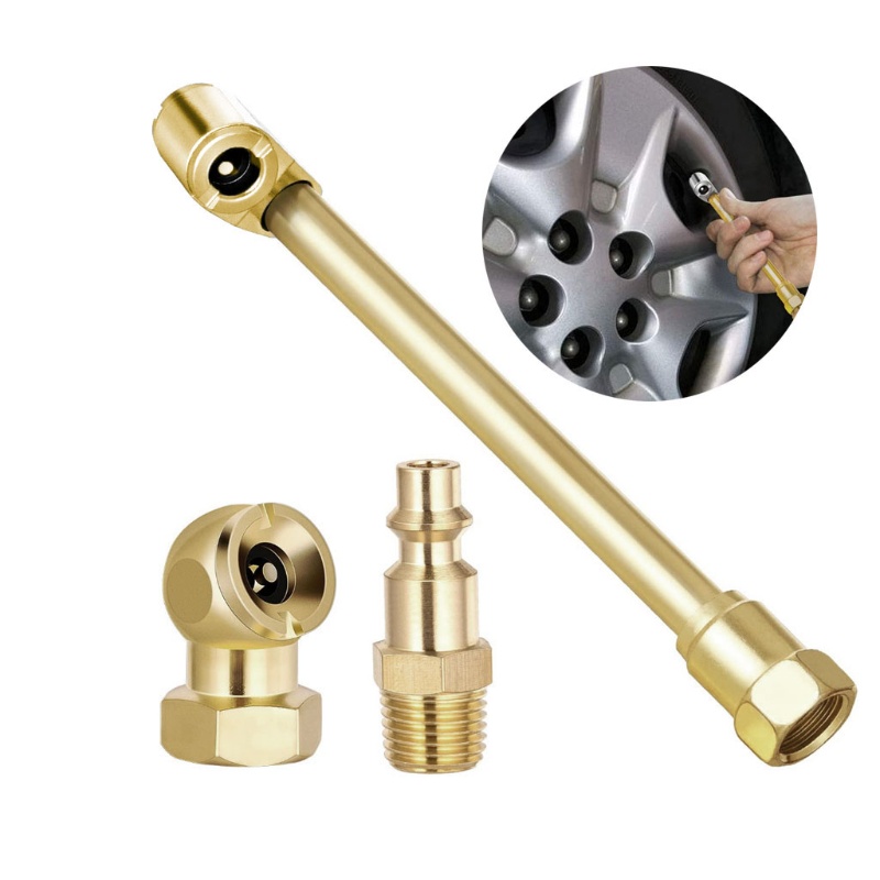 ESP 2 Way Connection Heavy Duty Air Chuck Set 1/4 Inch Ball Chuck Tire ...